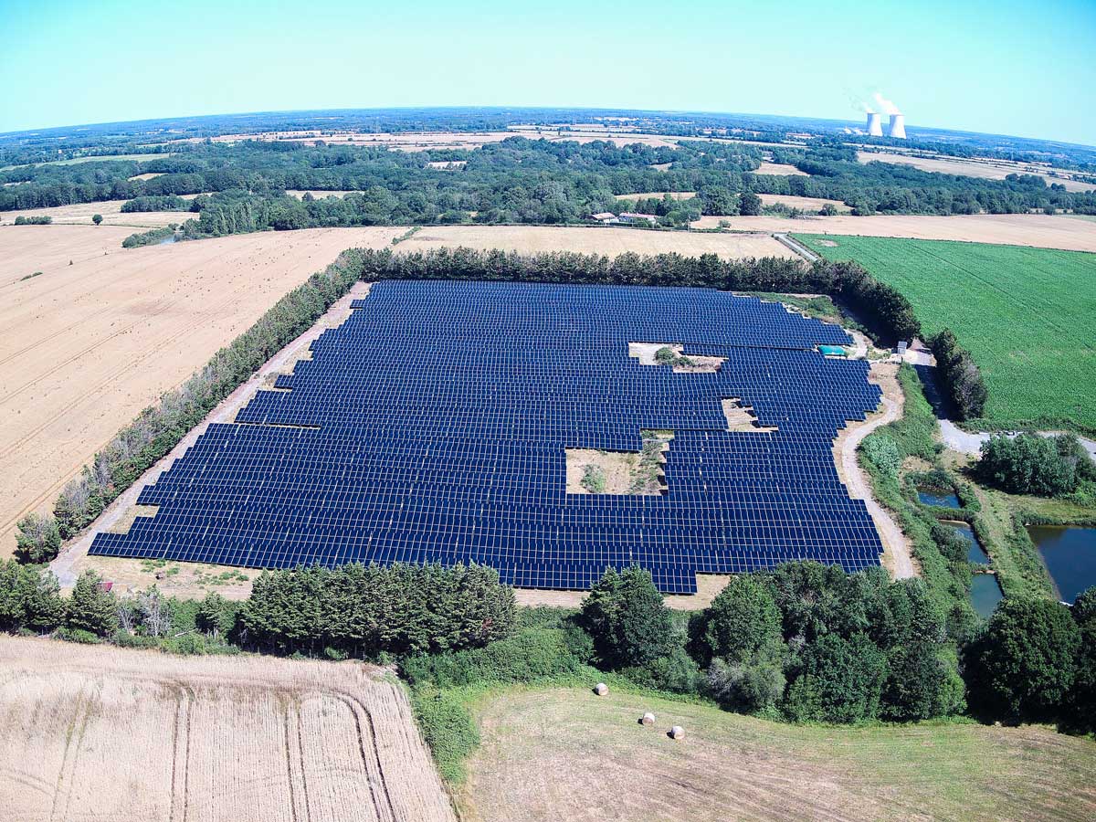 [POINT PRESSE] Visite de la centrale photovoltaïque de Grand Marchais à ...